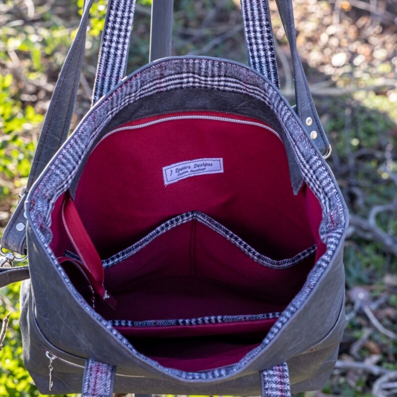 Dana Tote & Bag / 3 in 1 PDF Sewing Pattern / Allsewpetite - Etsy