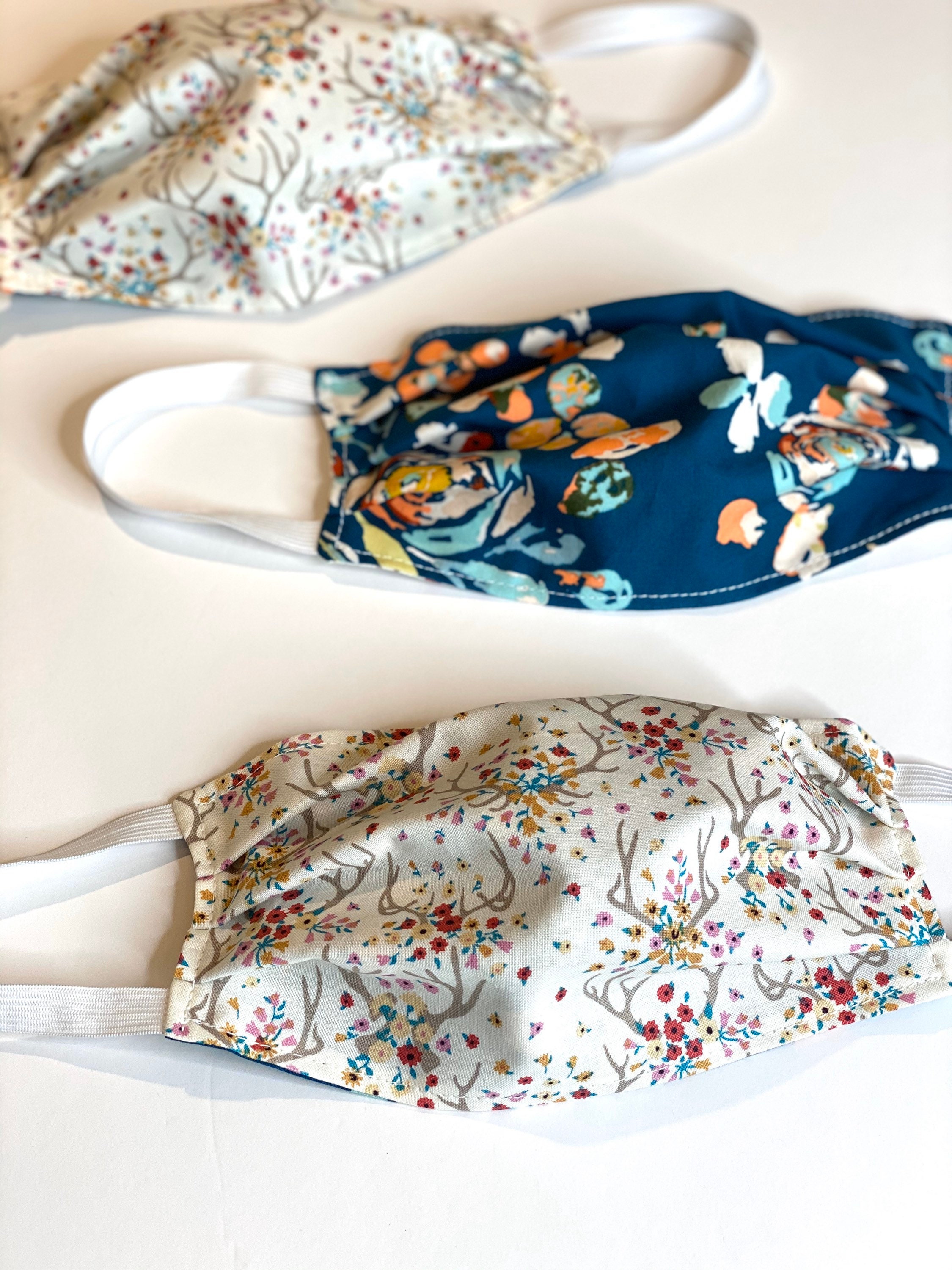 Quick Shipping USA ONE Face Mask Pretty Cute Trendy Navy | Etsy