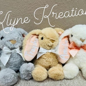 Personalized Easter Bunny Easter Bunny - Etsy