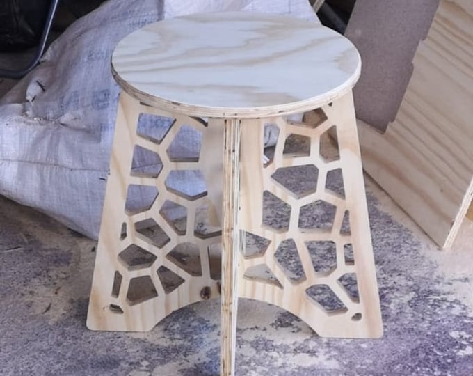 Plan Design Chair / Stool Vector Cutting Plan Parametric Stool - Etsy