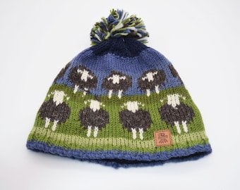 Knitted Sheep Hat | Etsy