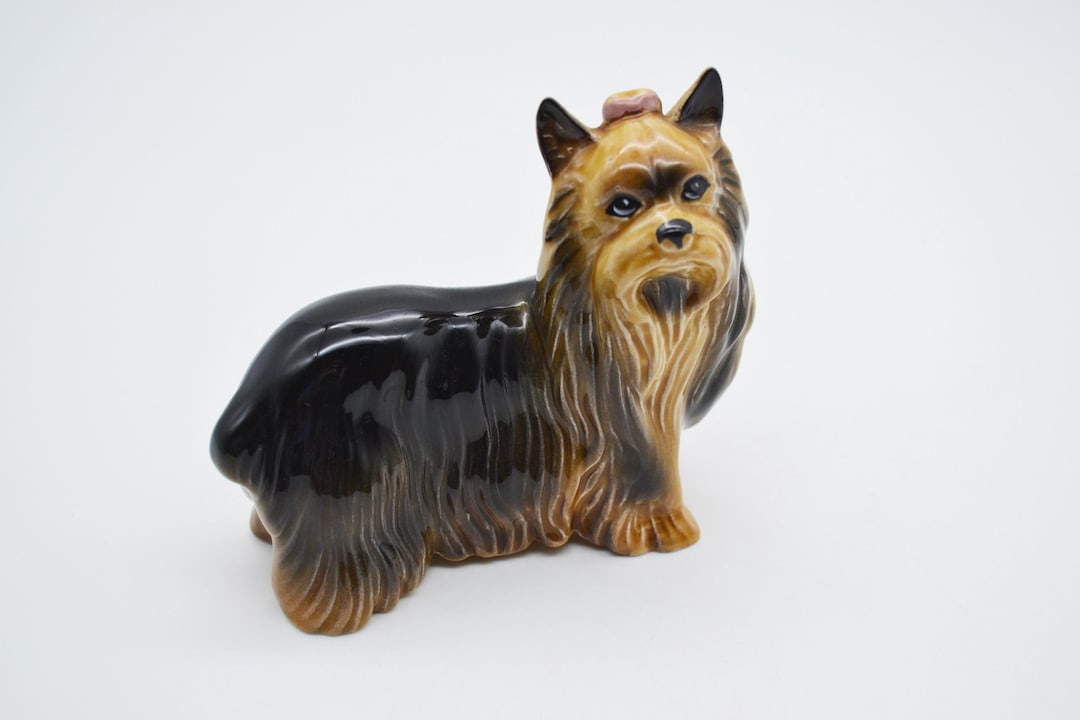 Vintage Coopercraft Yorkshire Terrier Dog/ceramic/excellent Condition ...