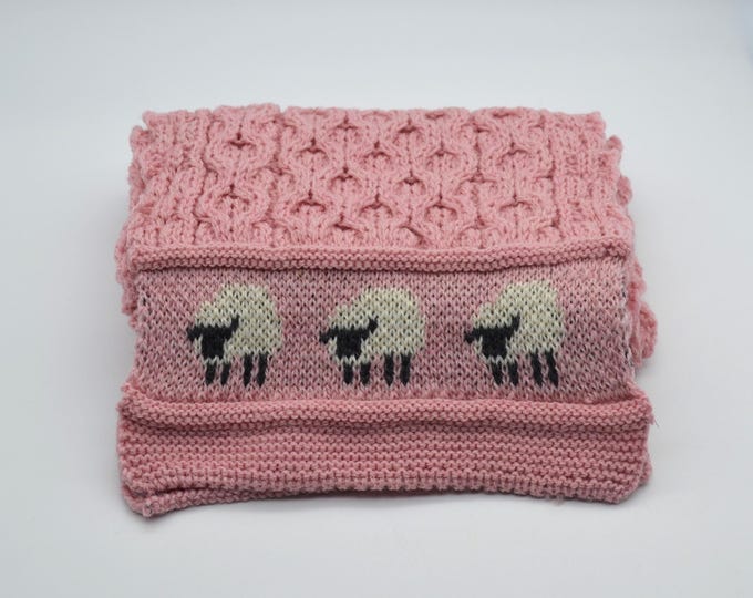 Sheep Lamb Hoodie Snood Scarf Animal Fleece Hat Cosplay Anime Skiing ...