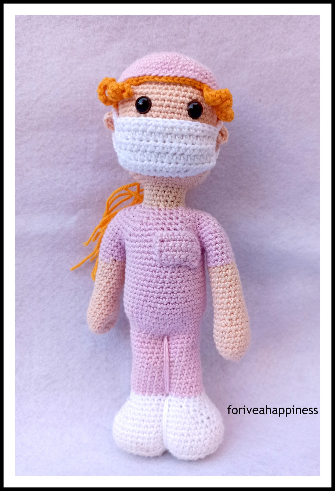 Crochet Doctor Pattern, Nurse Doll, Amigurumi Pattern, Frontline Heroes PDF Crochet Pattern ...