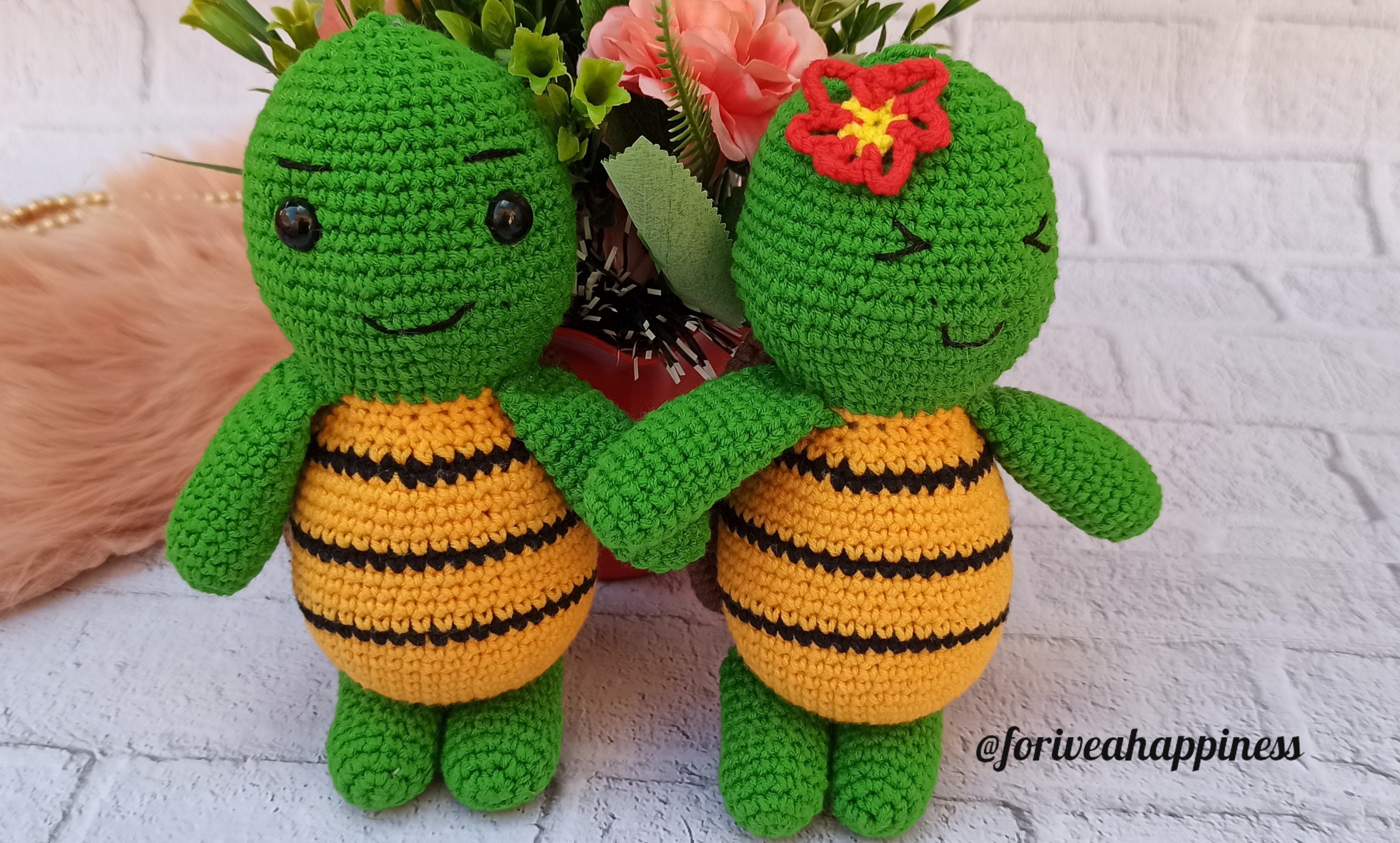 PATTERN Crochet TURTLE/ Turtle Toy Pattern/ Soft Toy Turtle/ - Etsy