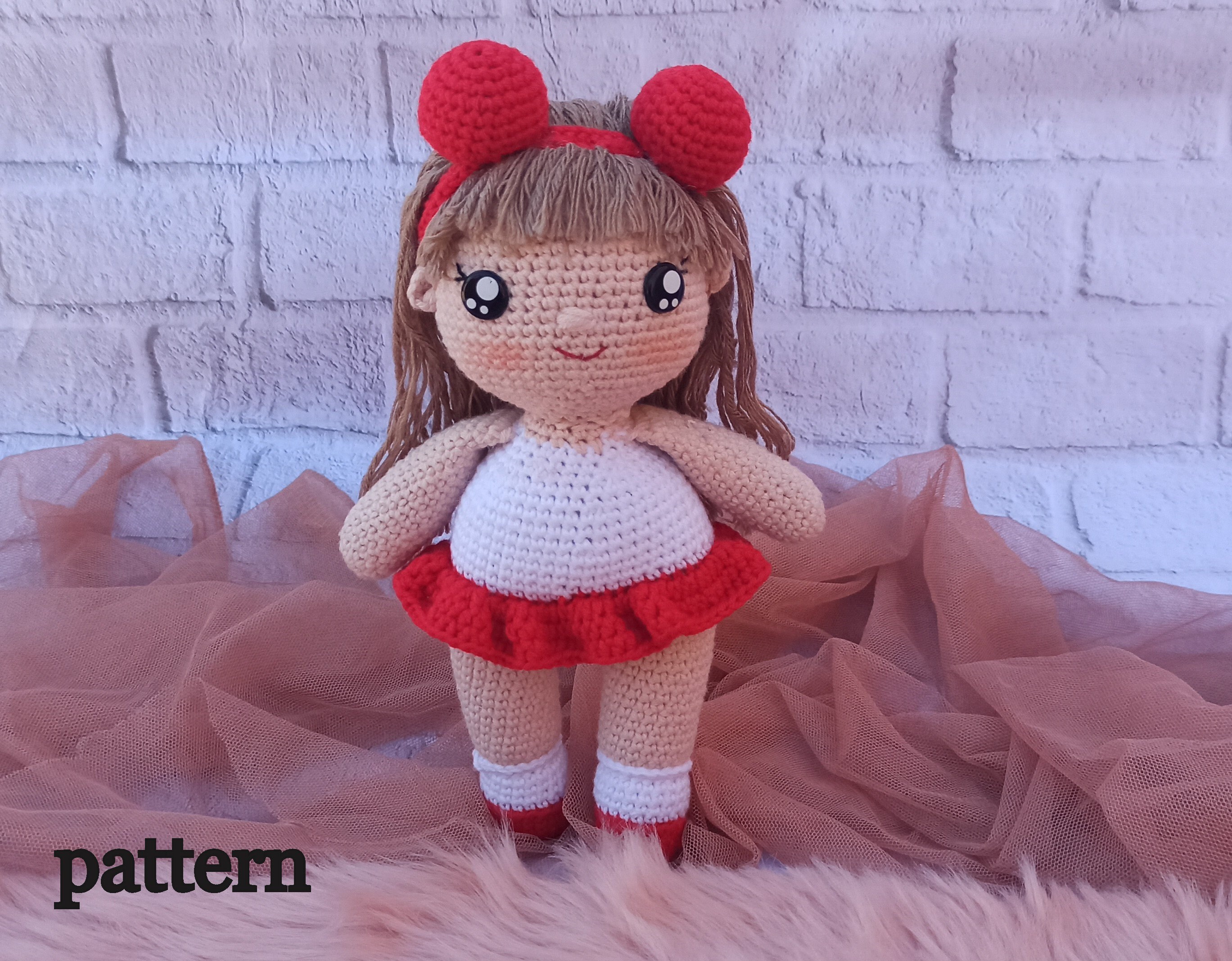 Crochet Emmy Doll Pattern/ Amigurumi Doll Pattern/ Digital PDF English ...