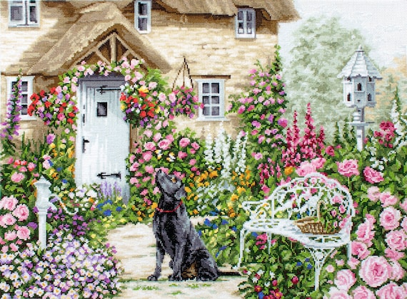 Luca-s / B2377 the Cottage Garden © Richard Macneil / Cross | Etsy