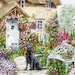 Luca-s / B2377 the Cottage Garden, © Richard Macneil / Cross Stitch Kit ...