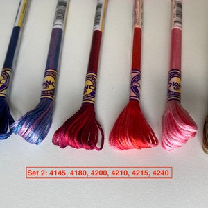 DMC 417F Color Variations Thread / 6 or 7 Skeins of DMC Color ...