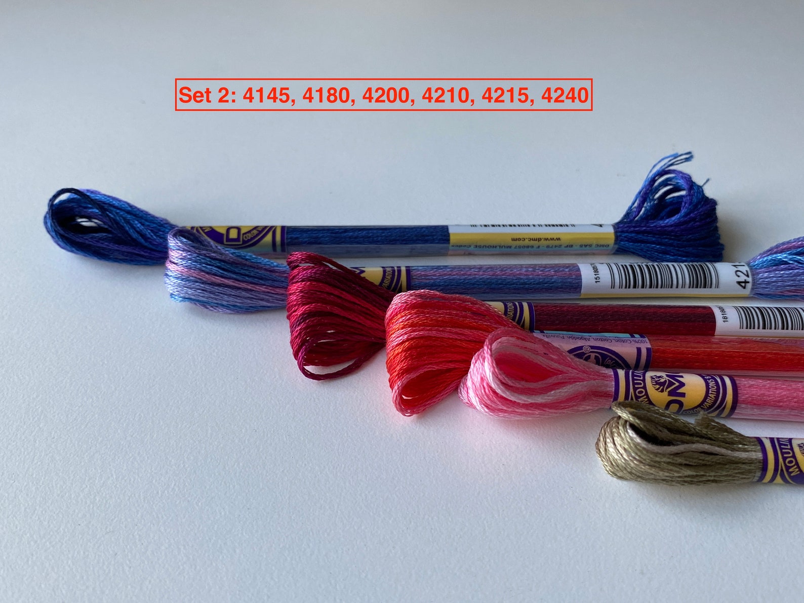 DMC 417F Color Variations Thread / 6 or 7 Skeins of DMC Color - Etsy