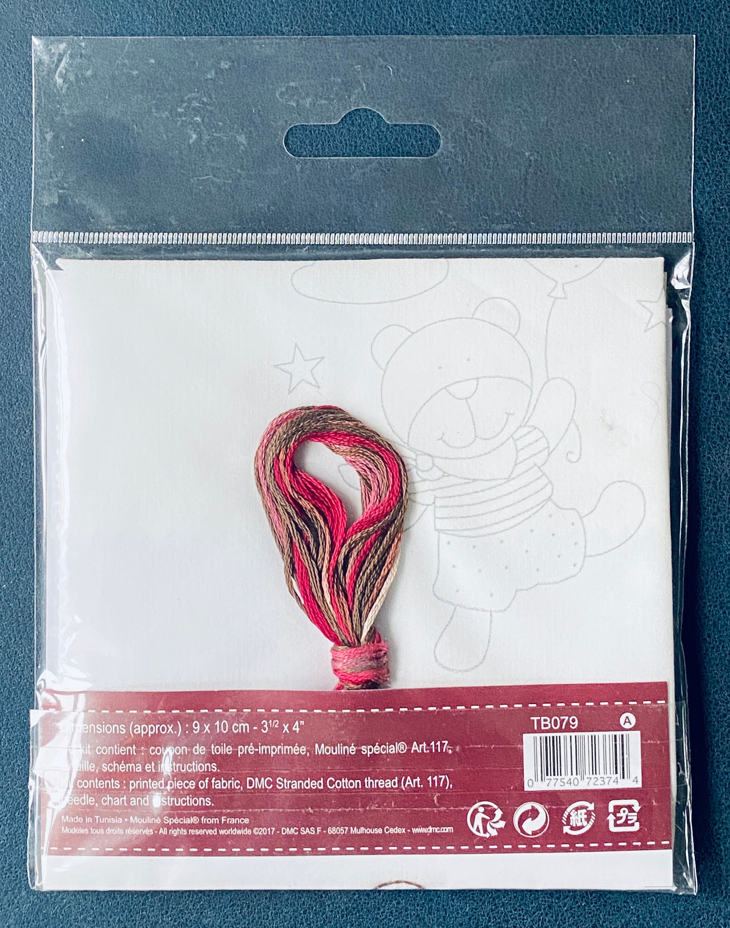 DMC / Teddydou Plays With Stars TB079 / Hand Embroidery Mini - Etsy