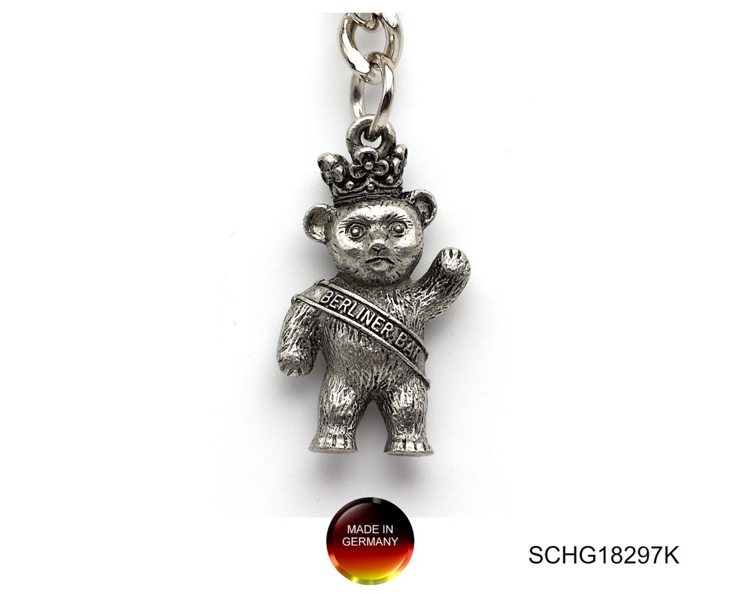 Berlin Bear Keyring - Made in Germany _____// Souvenir // SCHG18297K - Etsy