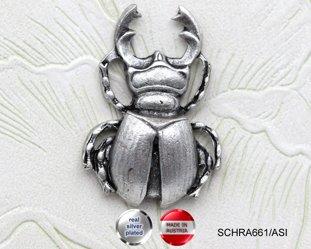 Stag Beetle Pin - Made in Austria // SCHRA661/ASI - Etsy