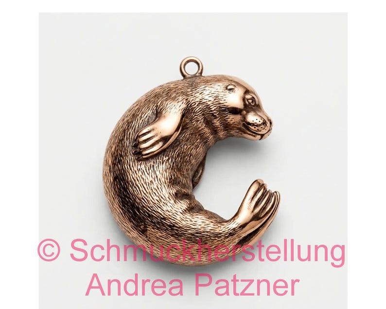 3D File Seal // STL // Commercial License // Seal Pendant 1 - Etsy