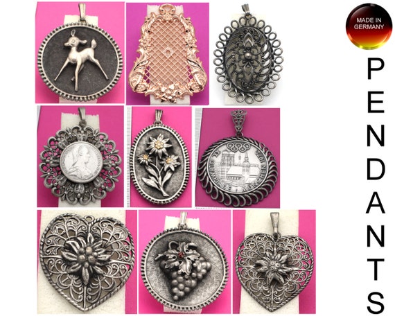 Vintage Pendants Made in Germany _____// Discount Pack - Etsy