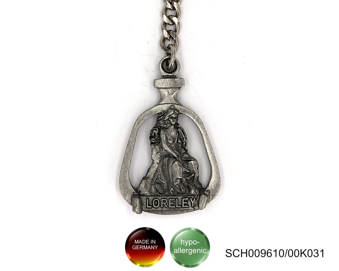 Keyring "loreley" - Made in Germany _____// Souvenir // SCH009610 ...