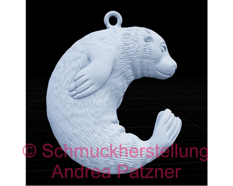 3D File Seal // STL // Commercial License // Seal Pendant 1 - Etsy