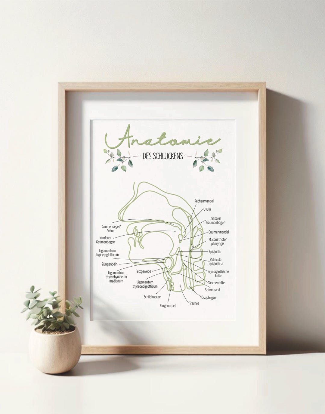 Poster: Anatomy of Swallowing; Speech Therapy, Language Therapy ...