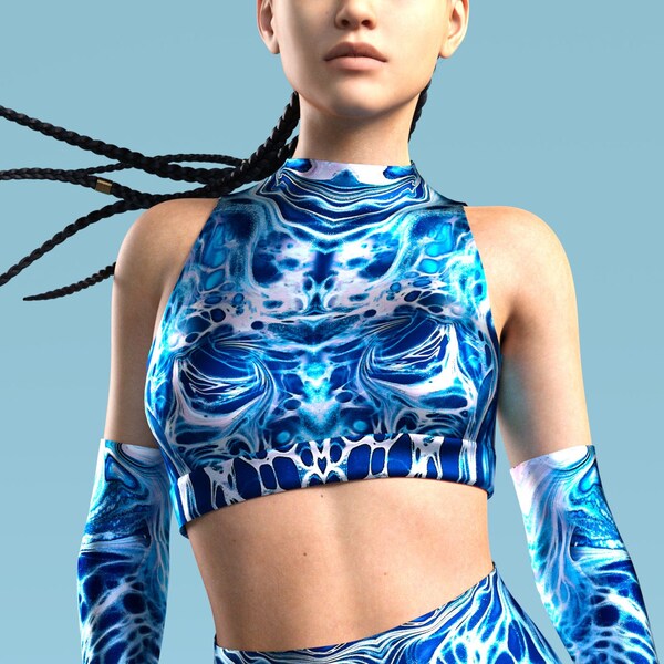 Rave Crop Top - Etsy