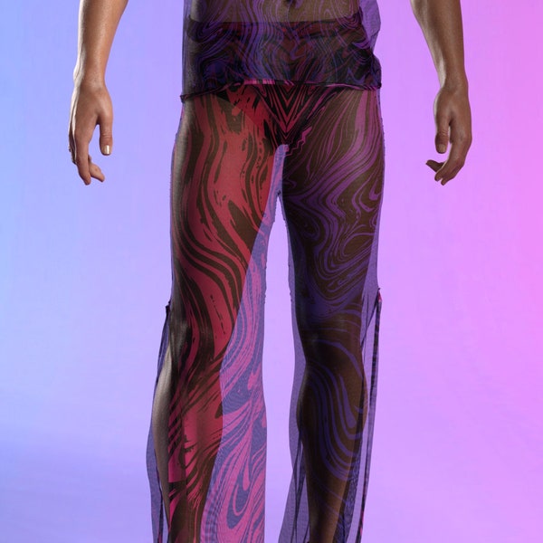 See Through Pants - Etsy
