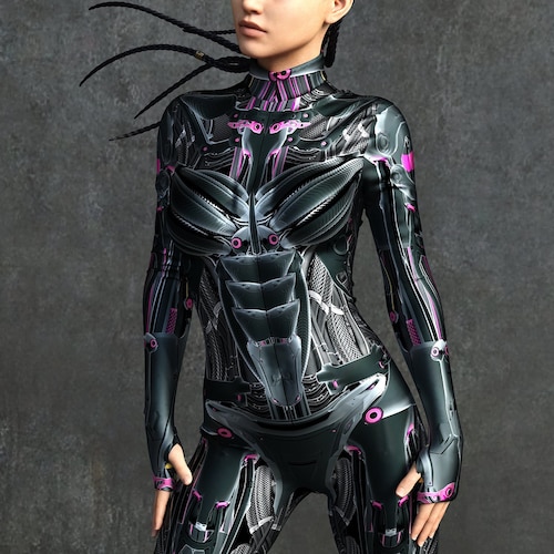 Cyborg Costume Costumes for Women Festival Costumes for - Etsy