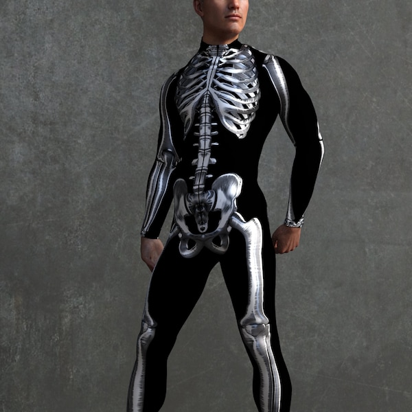 Skeleton Costume - Etsy