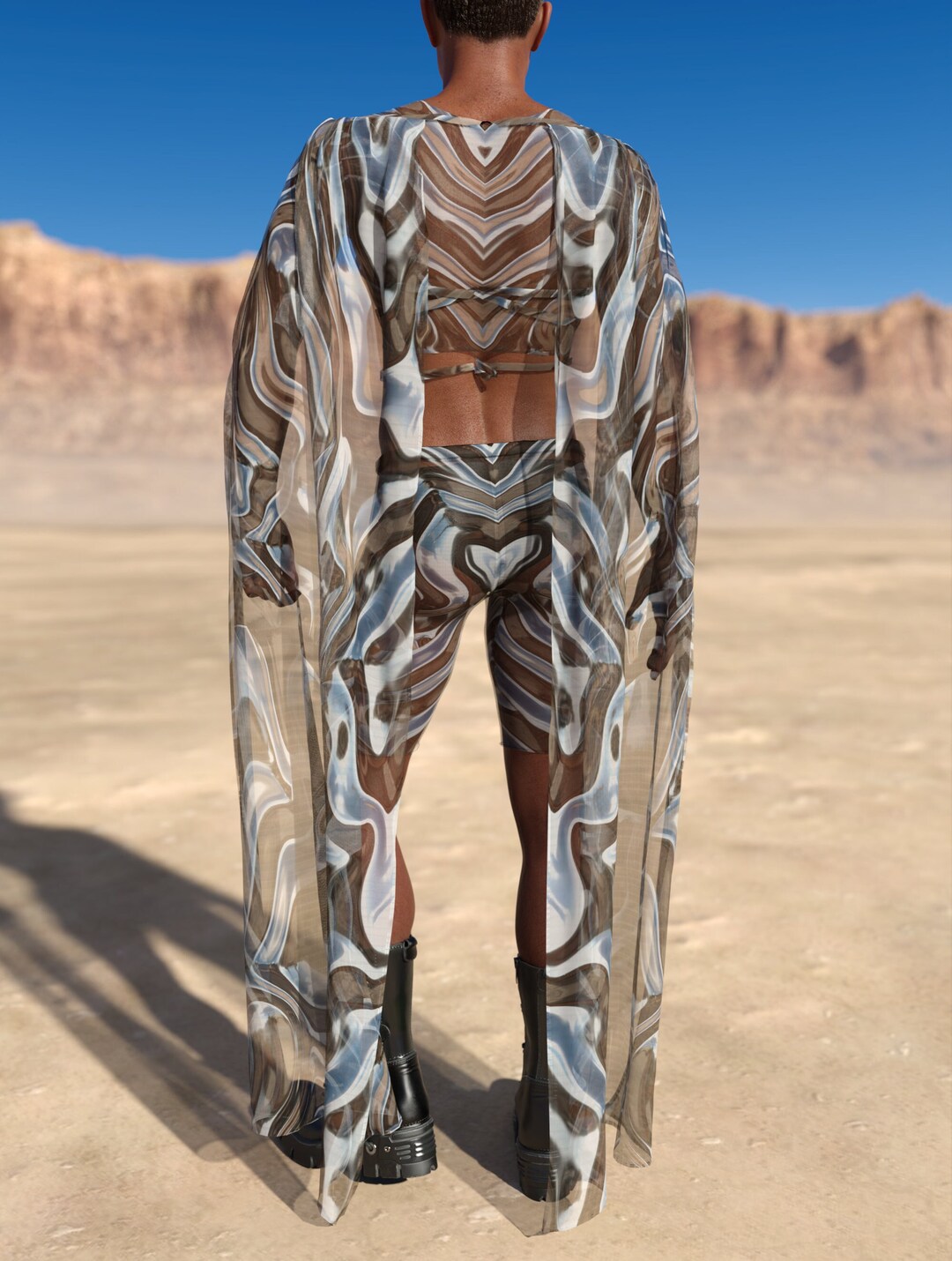Male Mesh Wings, Rave Matching Wings, Festival Fashion Wings, Festival ...