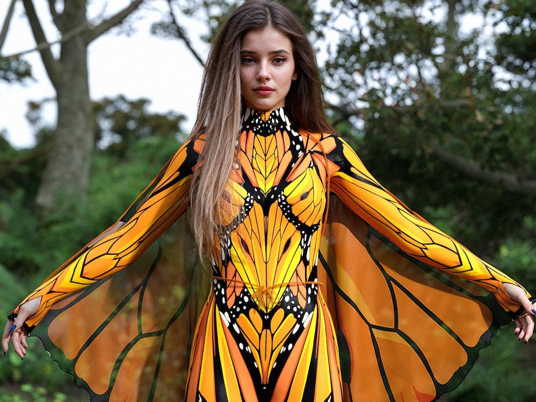 Butterfly Wings Costume Set: Festival Outfit, Adult Halloween Costume ...