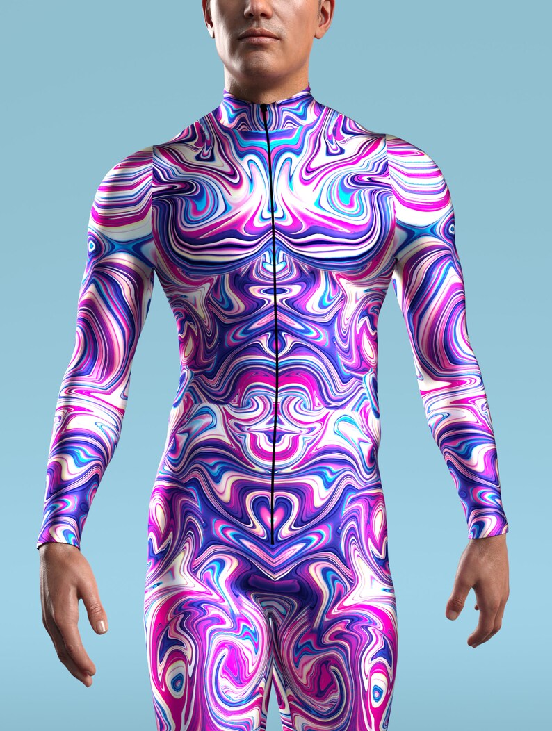 Rave Bodysuit Men Male Bodysuit Rave Leotard Men Festival - Etsy