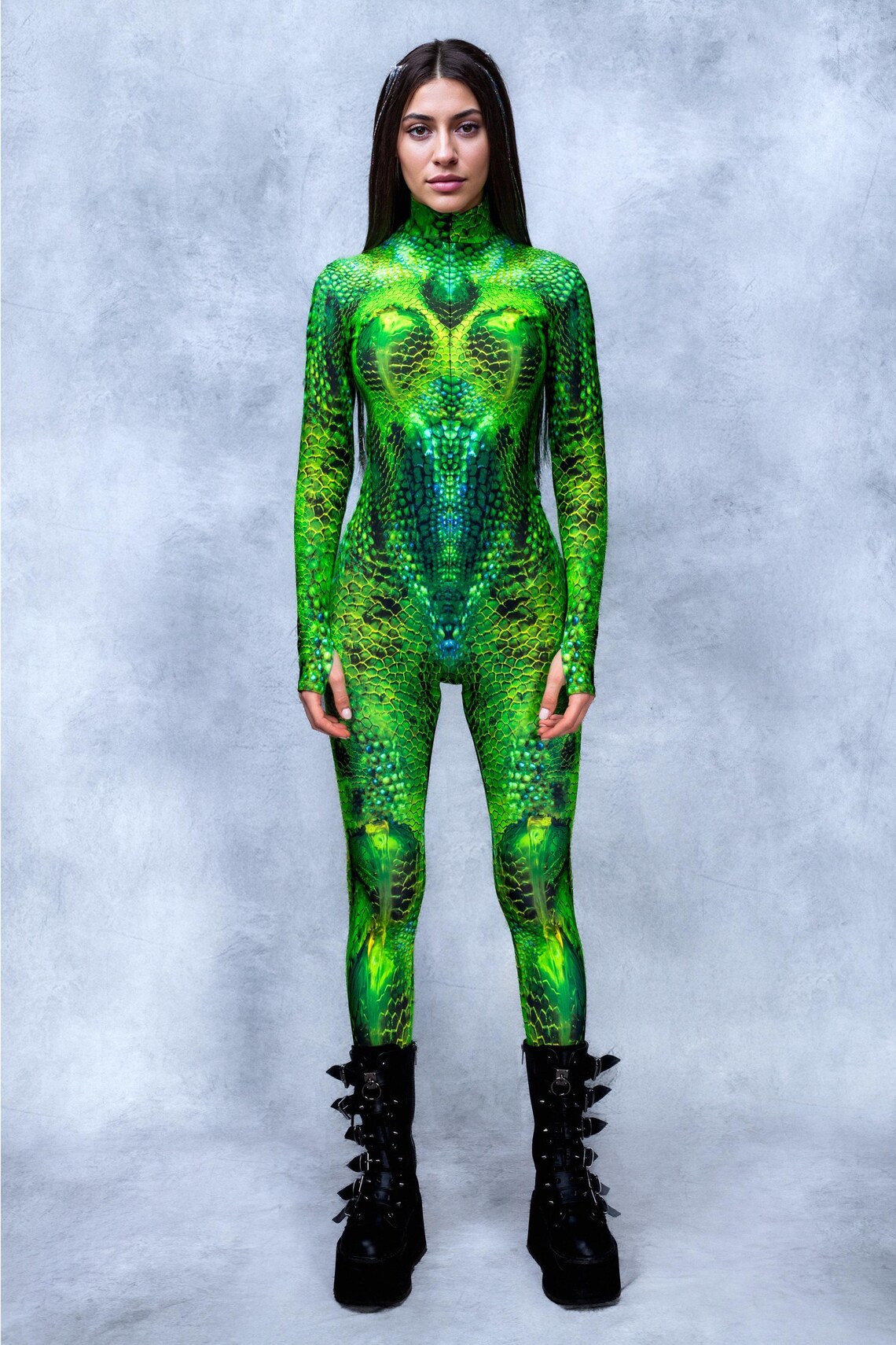 Dragon Bodysuit: UV Reactive Shapeshifter Costume - Etsy
