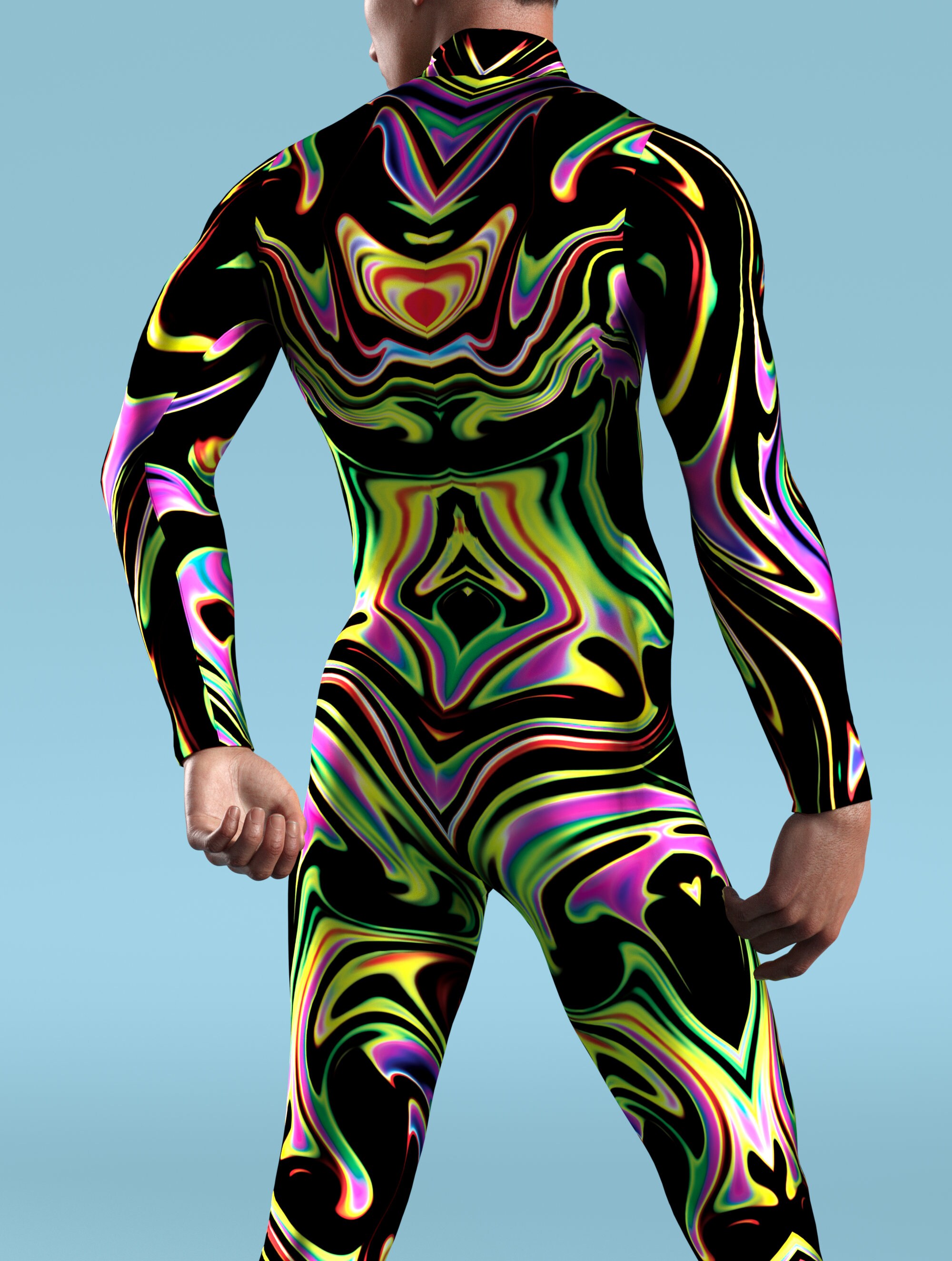 Male Bodysuit Rave Bodysuit Men Festival Male Costume Male Etsy