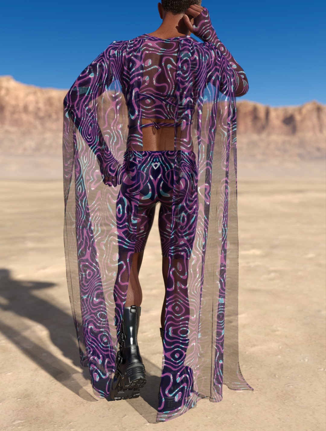 Music Festival Wings, Festival Fashion Wings, Rave Cloak, Rave Male ...