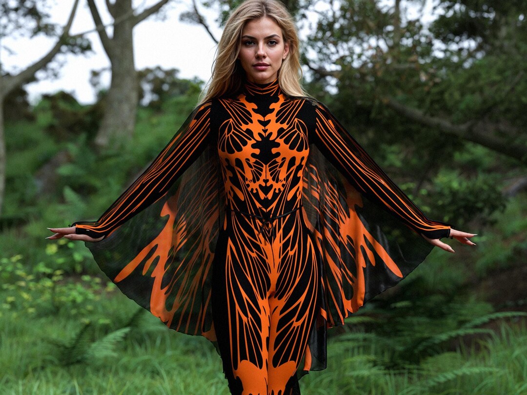 Neon Rave Spider Costume Set, UV Light Festival Set for Women, Best ...