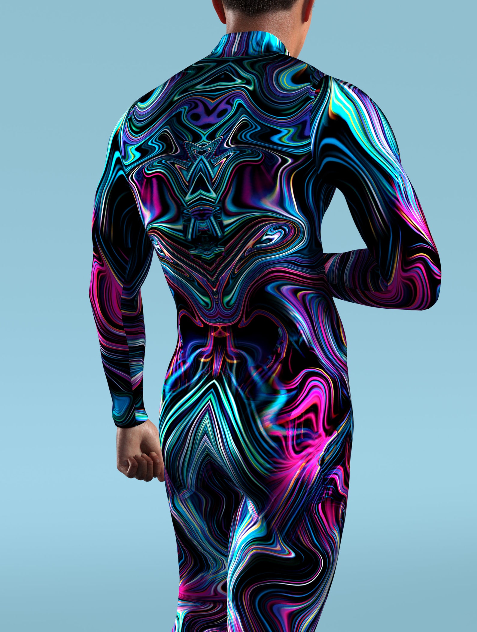 Male Bodysuit Rave Bodysuit Men Trippy Costume Men Male - Etsy