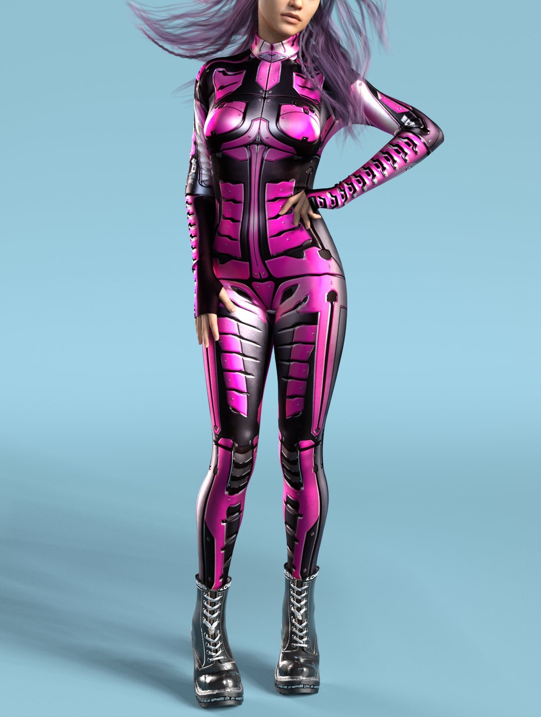 Rave Clothes, Robot Costume, Pole Dance Bodysuit, Pole Dance Costume ...