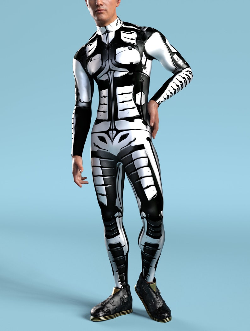 Droid Costume Men Robot Bodysuit Men Festival Costume for - Etsy