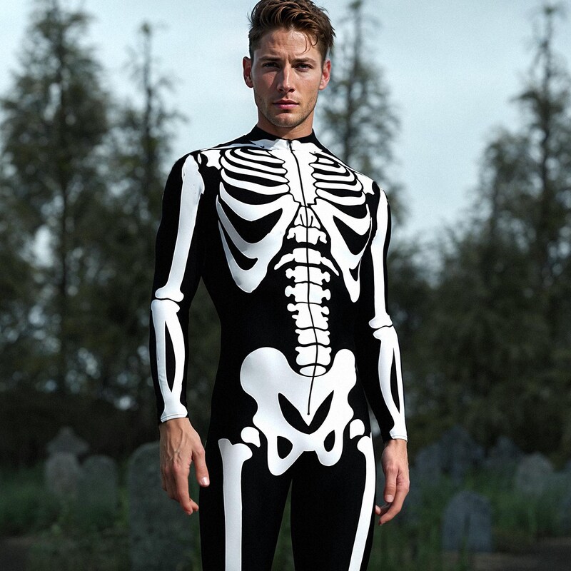 Skeleton Costume - Etsy
