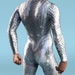 Silver Cyber Costume Cyber Mermaid Costume Men Armour - Etsy