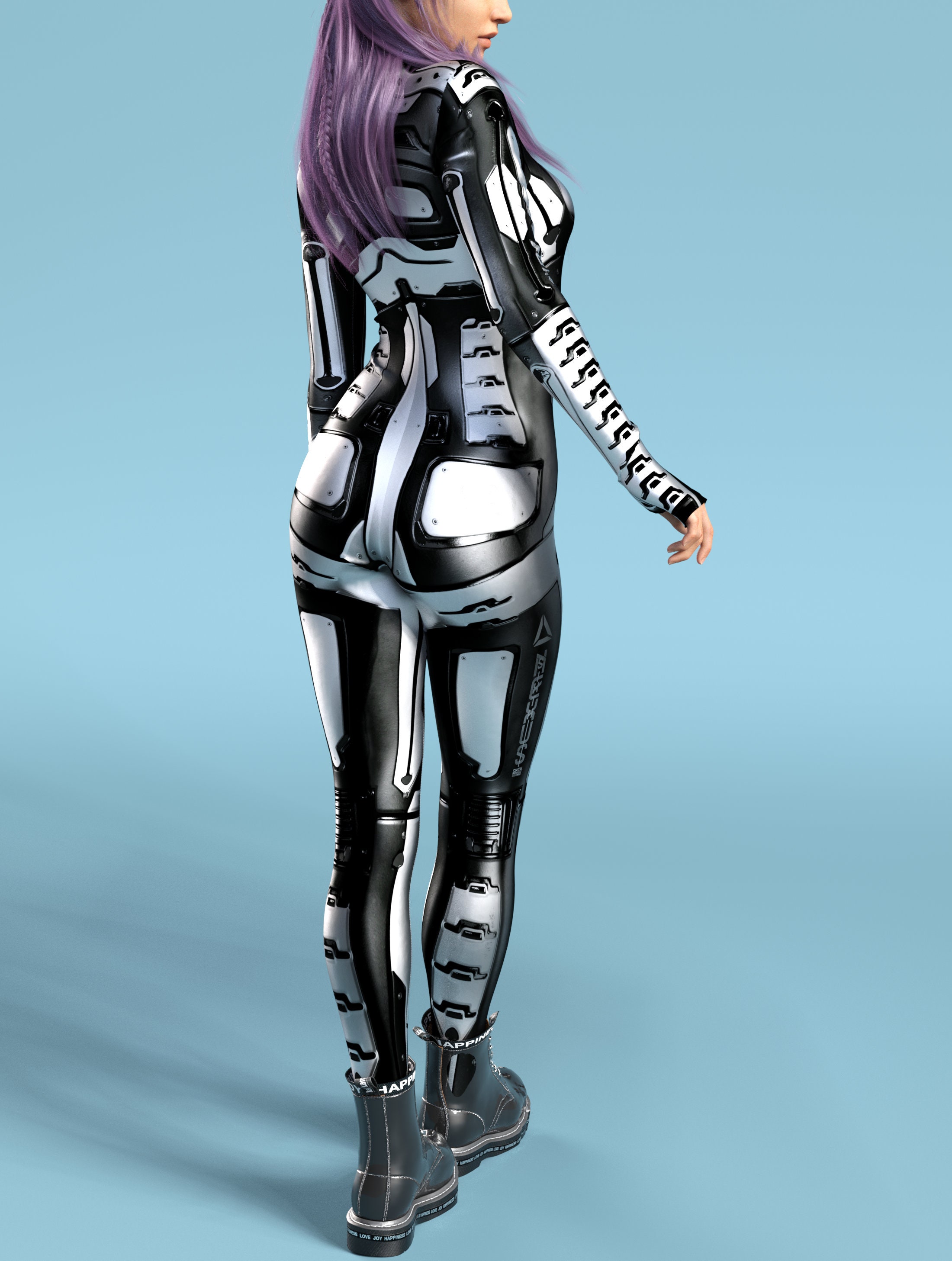 Robot Bodysuit Rave Clothing Festival Cyberpunk Clothing - Etsy