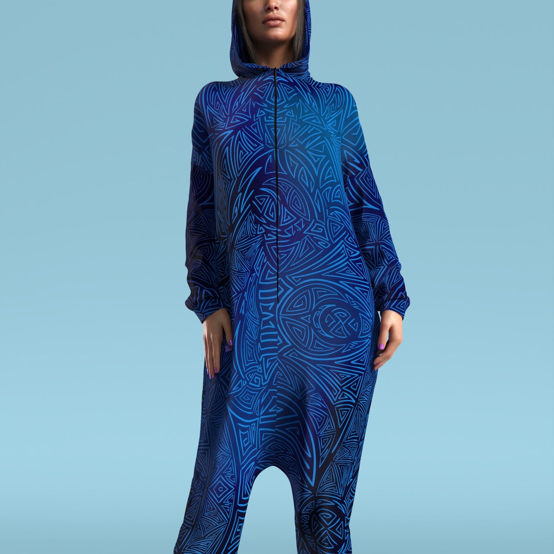 Oversized Onesie Plus Size Rave Clothing Women Loose Overall - Etsy