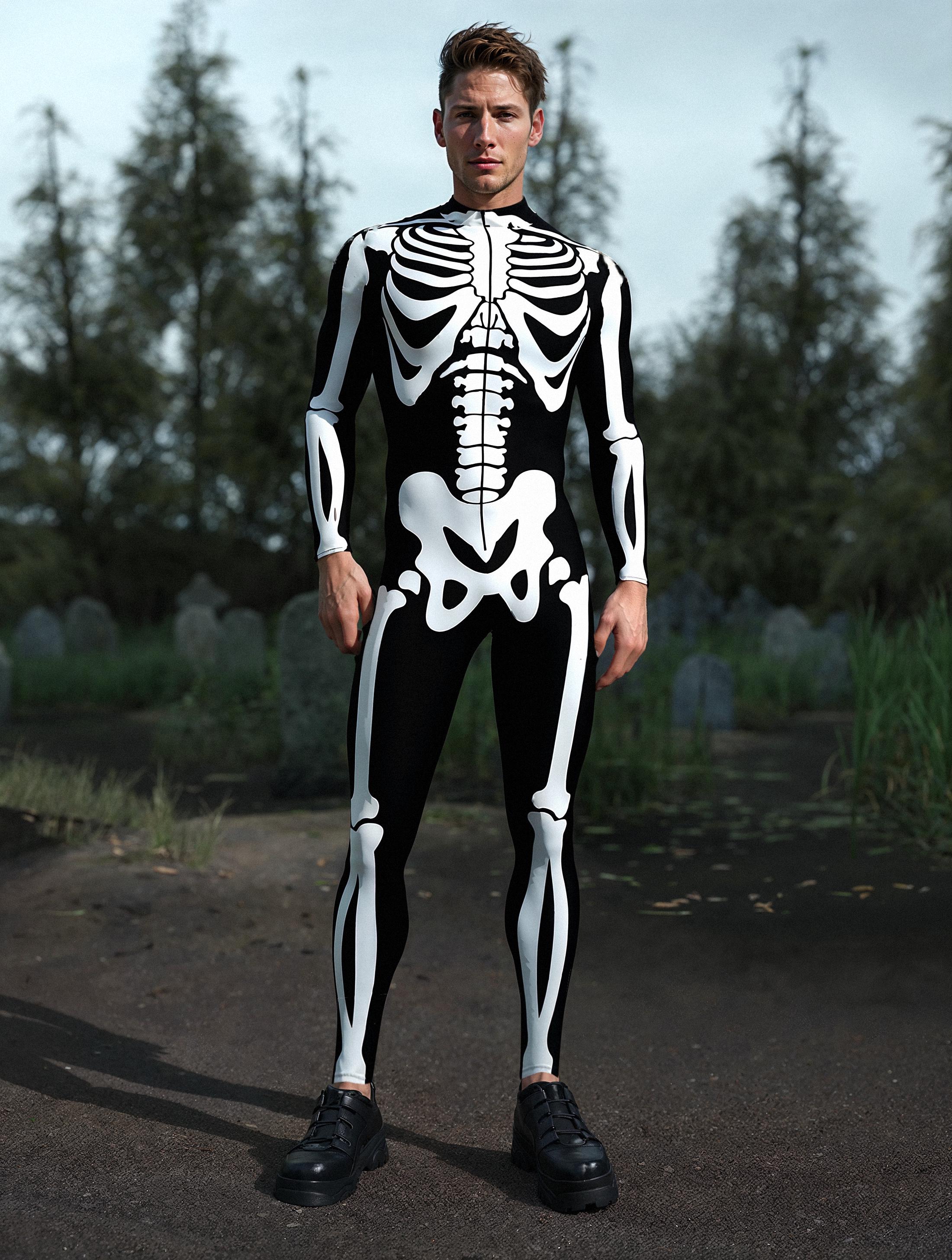 Skeleton outfit store
