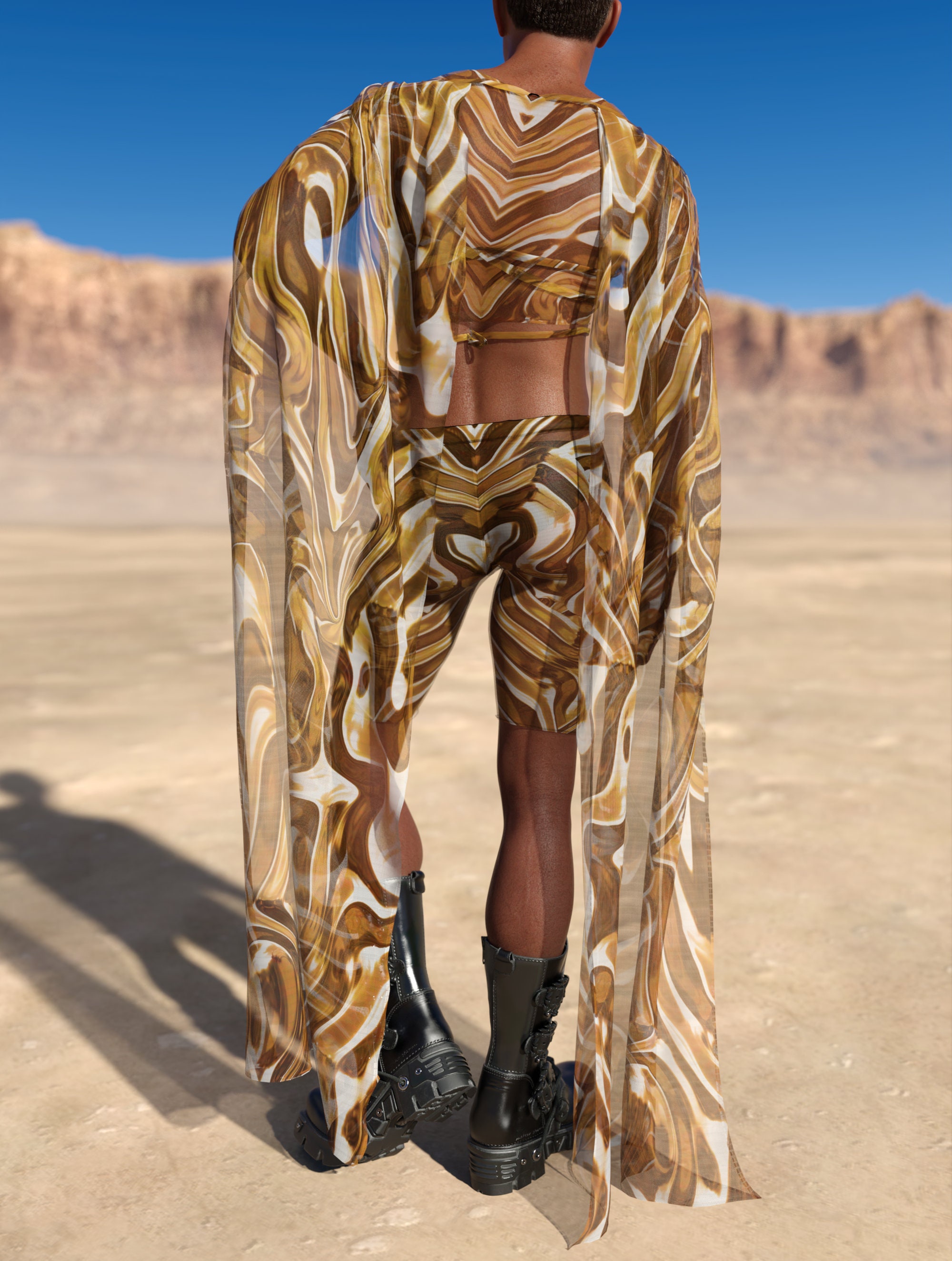 Male Mesh Top, Rave Bohemian Top, Festival Fashion Top, Rave ...