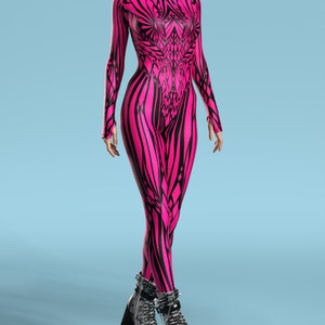 Neon Costume, UV Light Set Costume, Rave Dancer Costume, Psychedelic ...