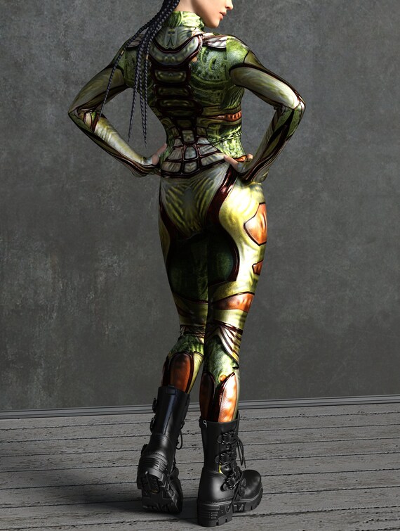 Alien Warrior Costume