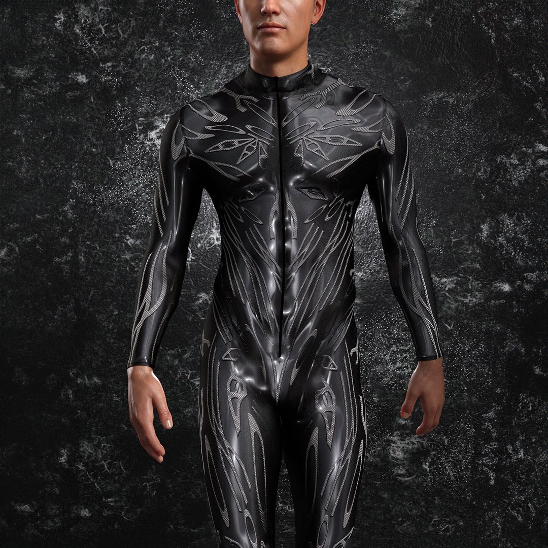 Halloween Male Costume, Halloween Party Men Costume, Futuristic Costume ...