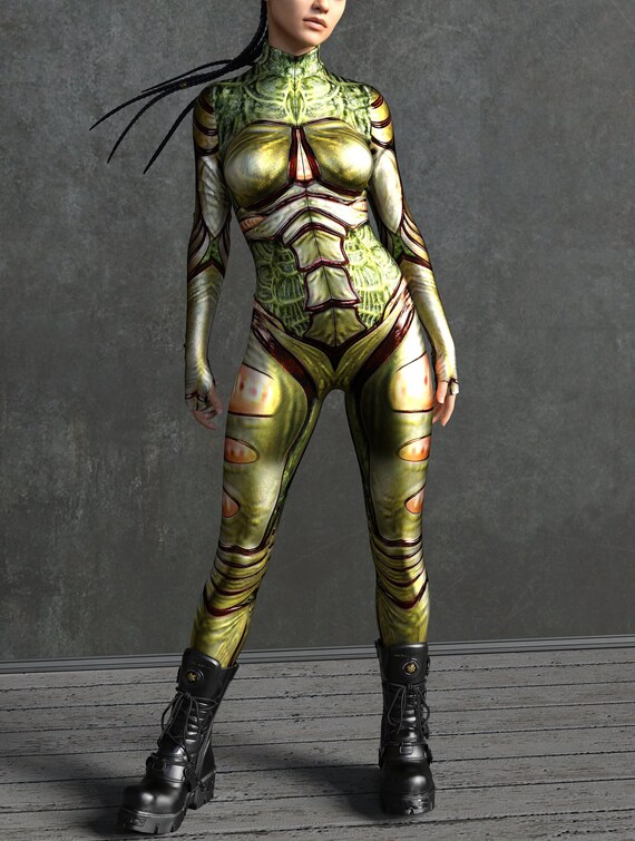 Alien Warrior Costume