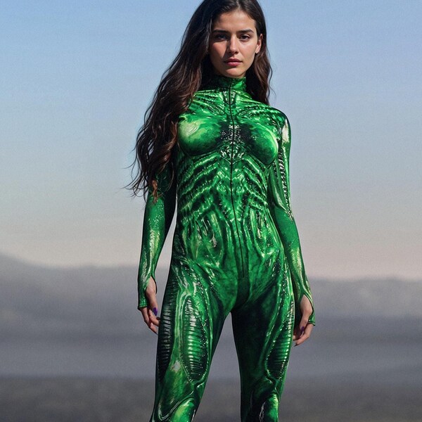 Women Alien Bodysuit - Etsy UK