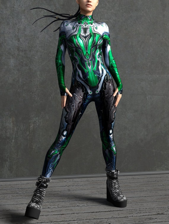 Cyber Costume Cyborg Costume Women Robot Costume Women - Etsy