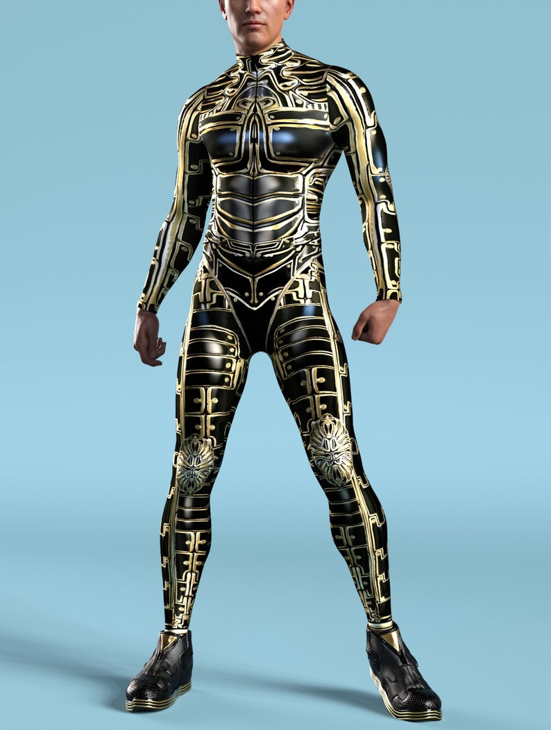Egyptian God Cyber Droid Costume Armour Costume Men Festival - Etsy