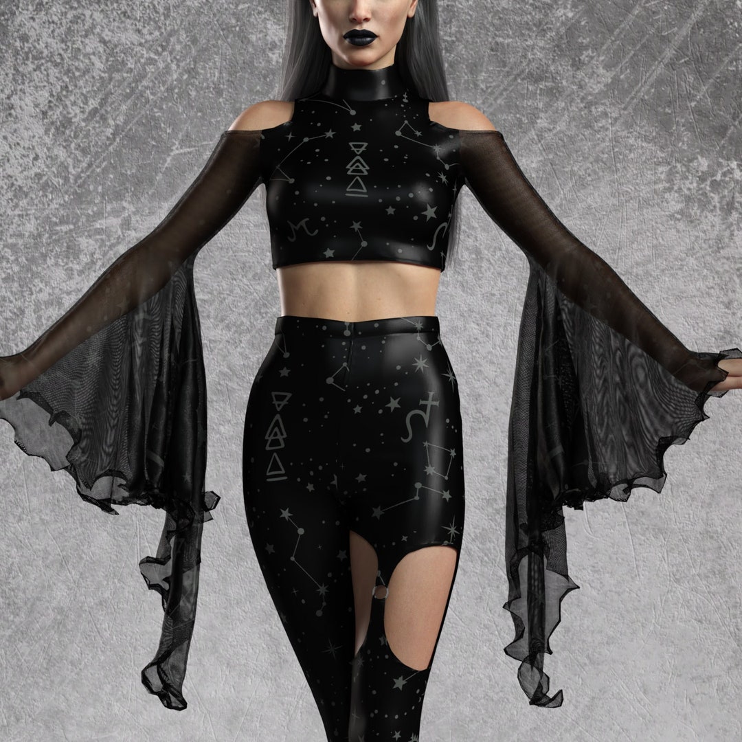 Gothic Clothing Women Rave Outfit Women Goth Outfit Women - Etsy